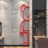 BearBrick Wall Sticker