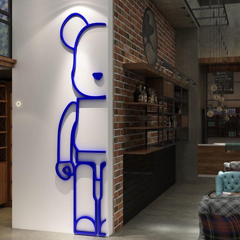 BearBrick Wall Sticker - Add Character to Your Walls – cocobear